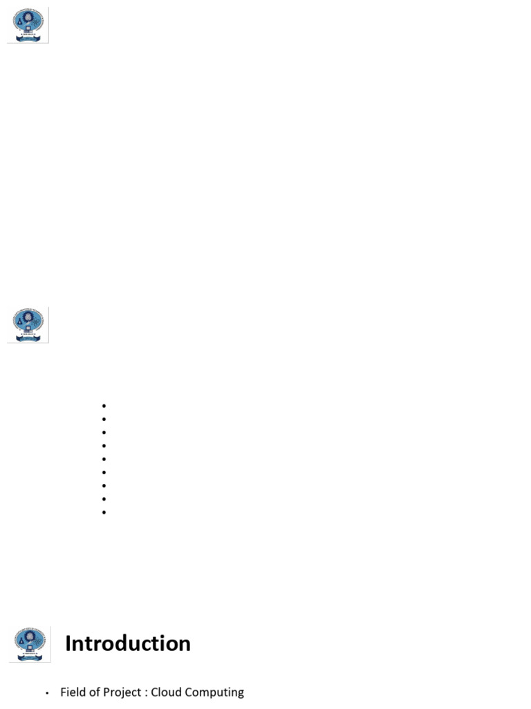 Major Ppt Final (1) | PDF | Cloud Computing | Scalability