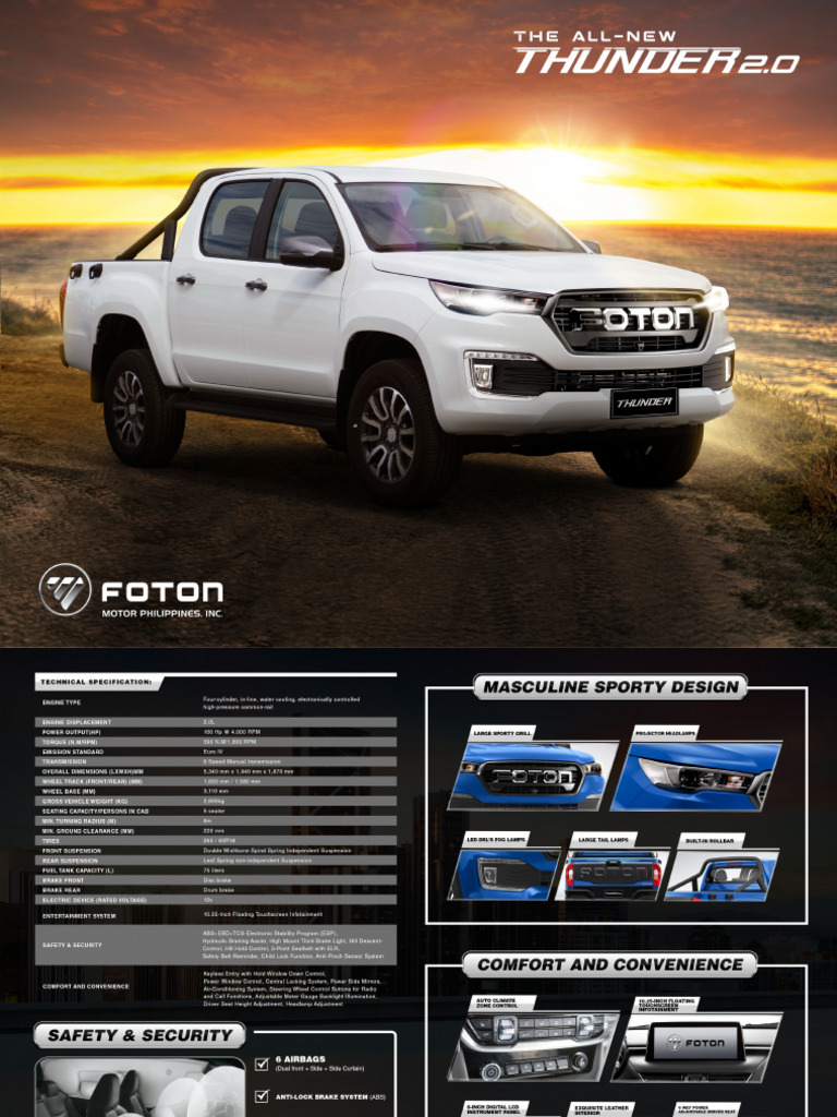Thunder 2.0 Brochure PDF | PDF