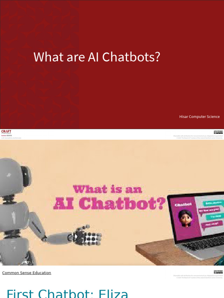 W5 - What Are AI Chatbots | PDF | Artificial Intelligence ...