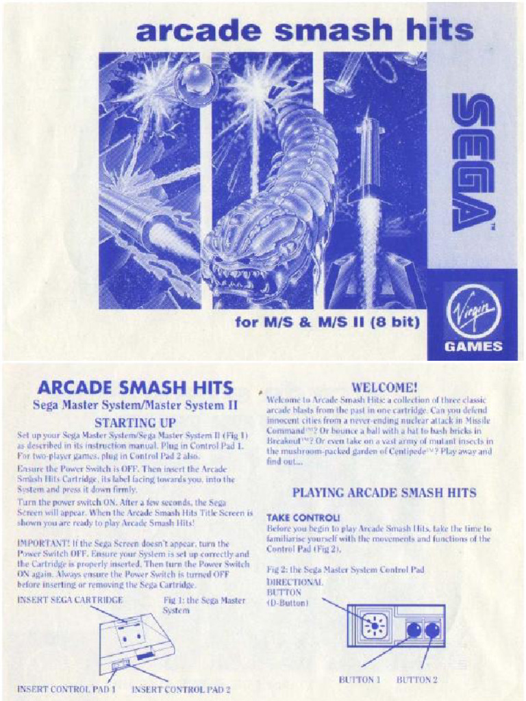 Arcade Smash Hits (Europe) | PDF
