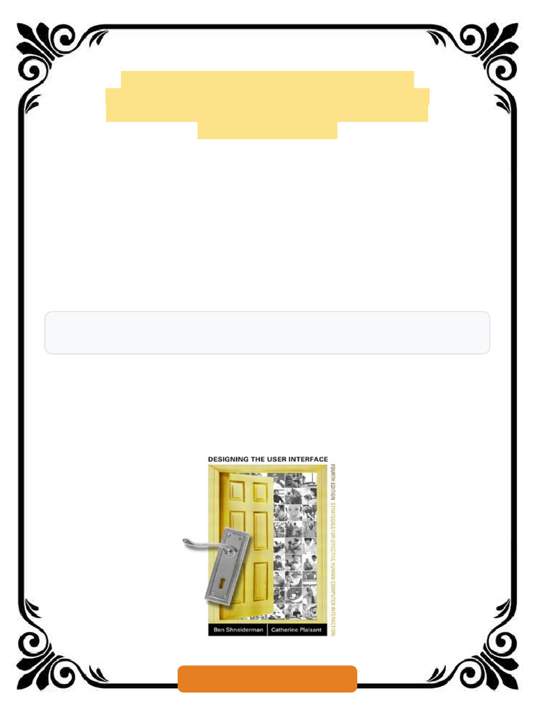 Designing the User Interface Strategies for Effective Human Computer ...