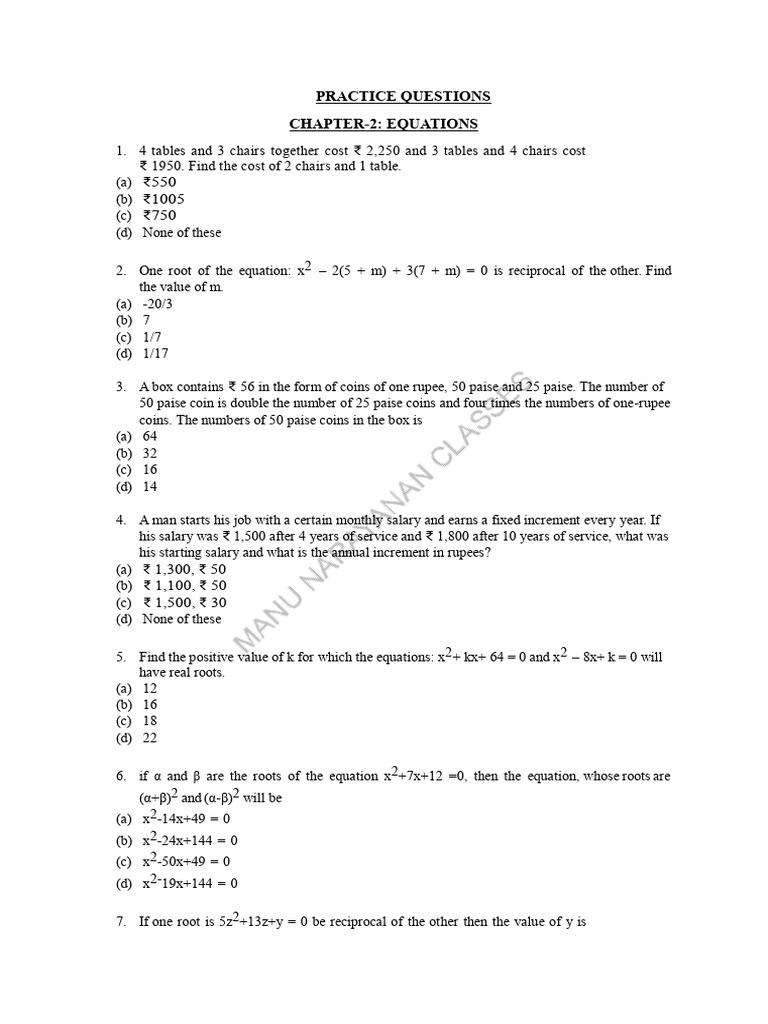Ch2 Practice Questions | PDF | Rupee | Demand