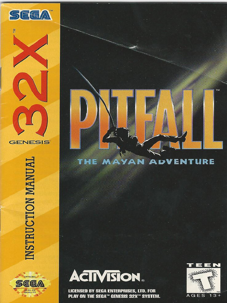 Pitfall - The Mayan Adventure (USA) | PDF