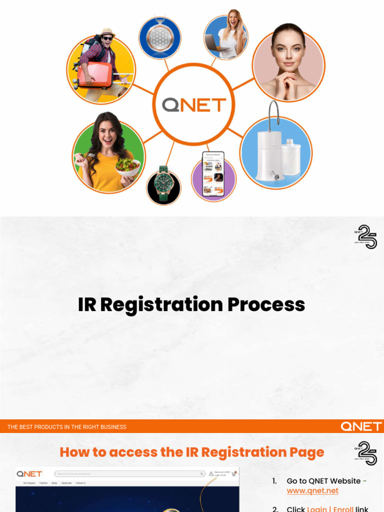 EN WP IR Registration Process | PDF