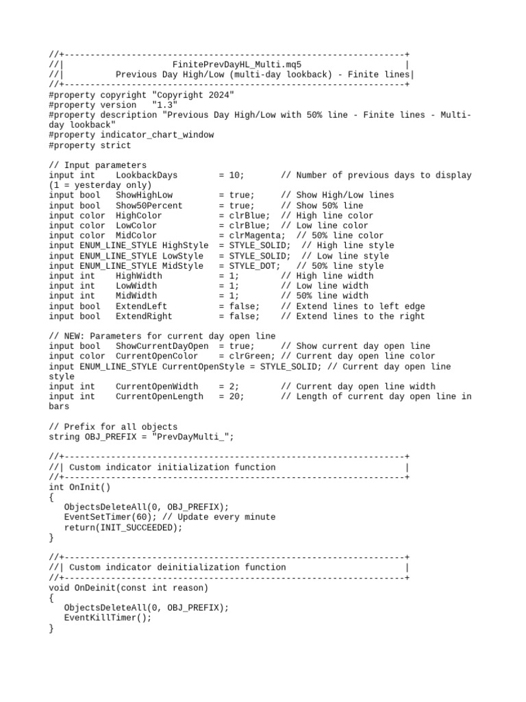 Best Indicator Code | PDF | Computer Programming | Software Engineering