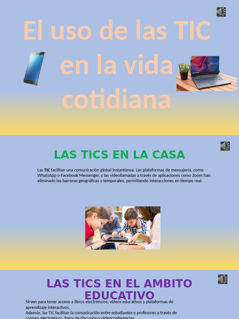 El Uso de Las Tics en La Vida Cotidiana | PDF
