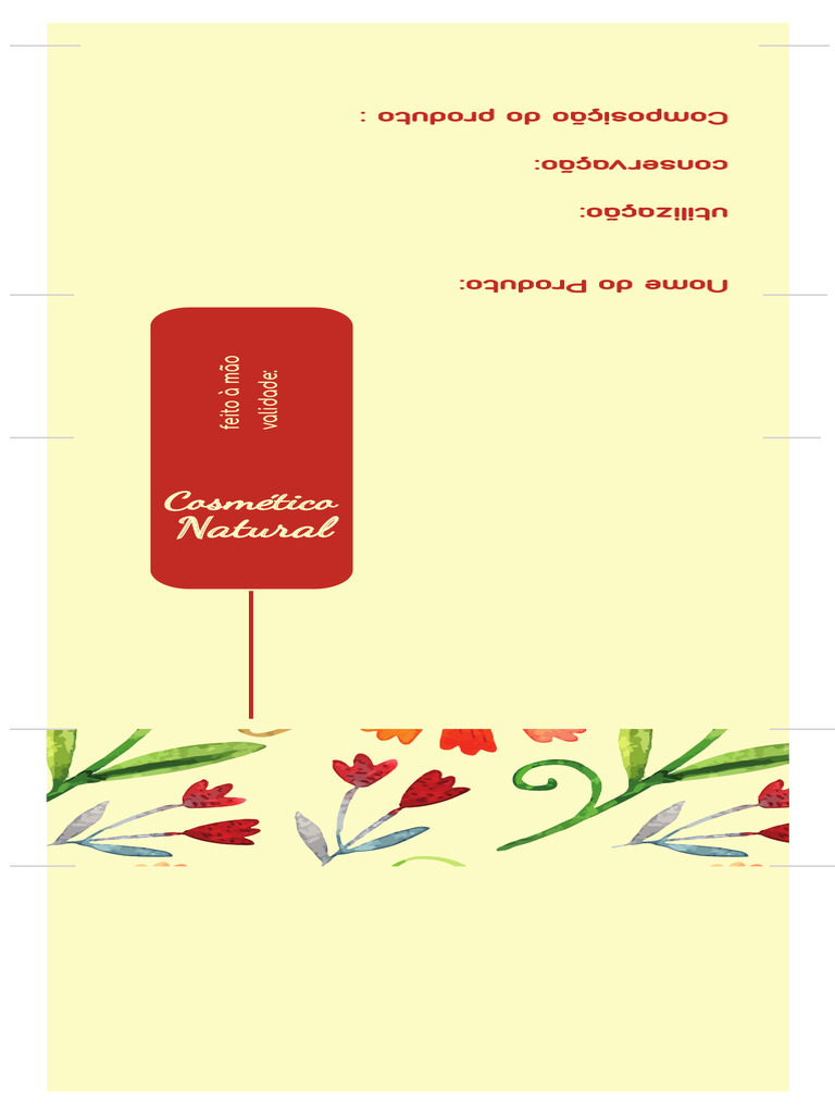 Modelo de Etiqueta Para Preenchimento | PDF