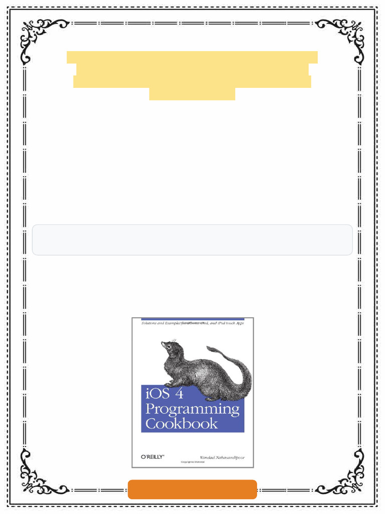 iOS 4 Programming Cookbook Solutions Examples for iPhone iPad and iPod ...