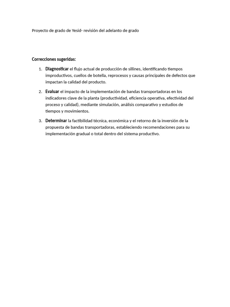 Proyecto de Grado de Yesid | PDF