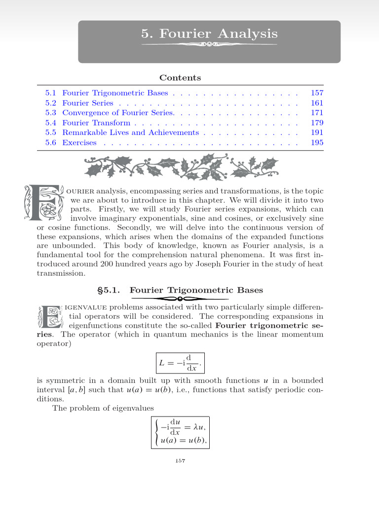 00 Fourier Analysis Mukemmel Anlatim | PDF | Trigonometric Functions ...