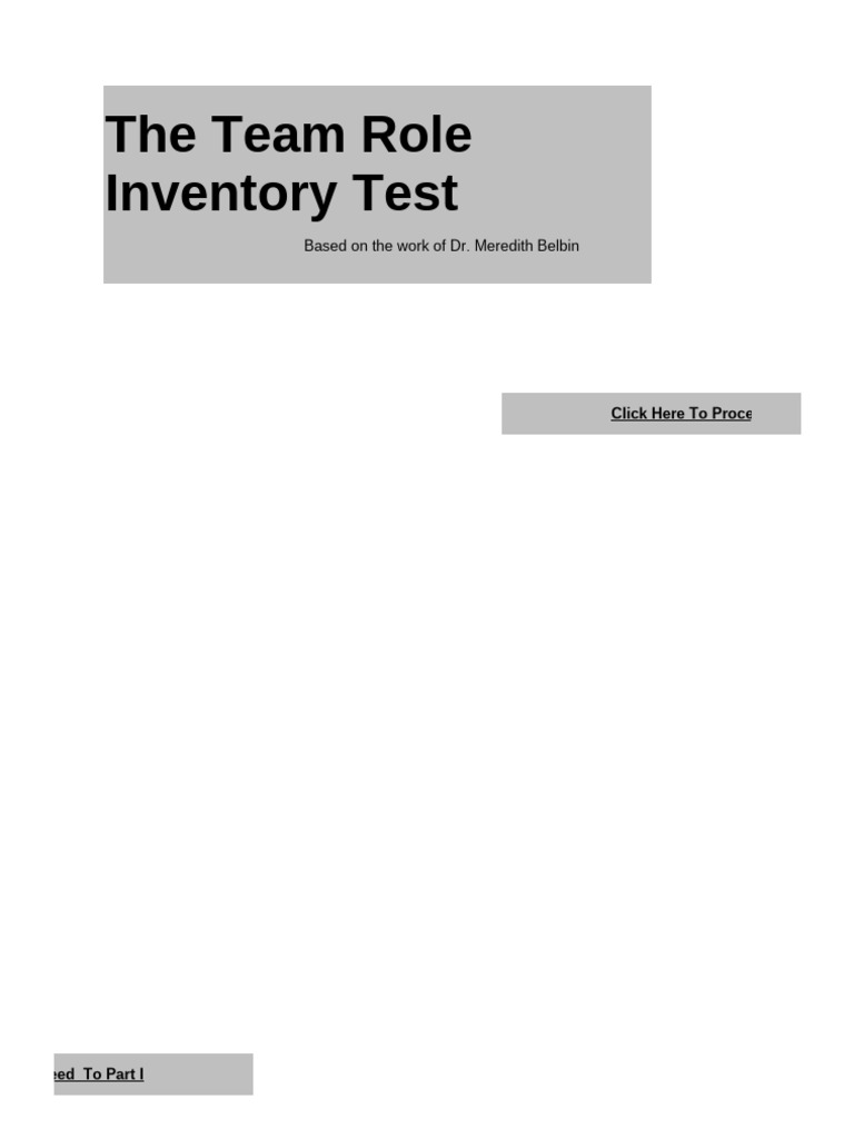 Copia de Copia de Belbin Test | PDF