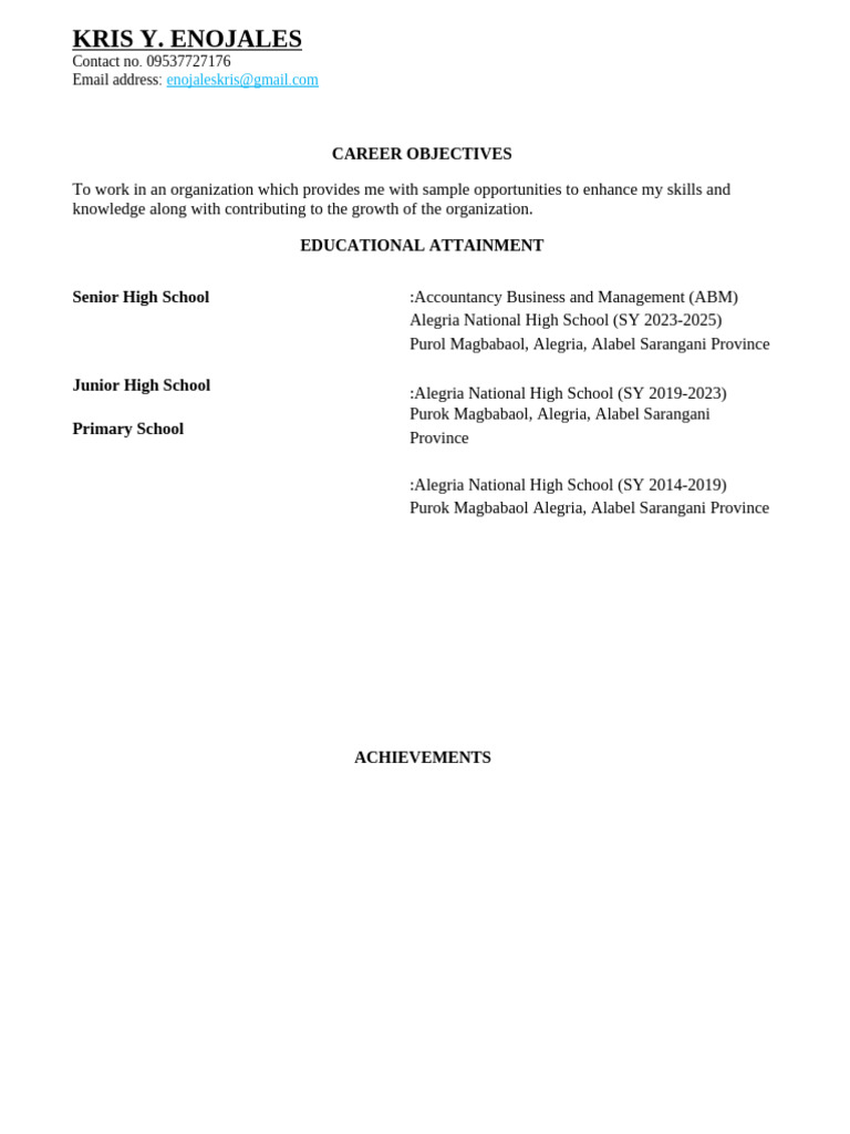 Kris y | PDF