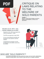 Solo Parent Leave Guidelines in the Philippines | PDF | Annulment | Family