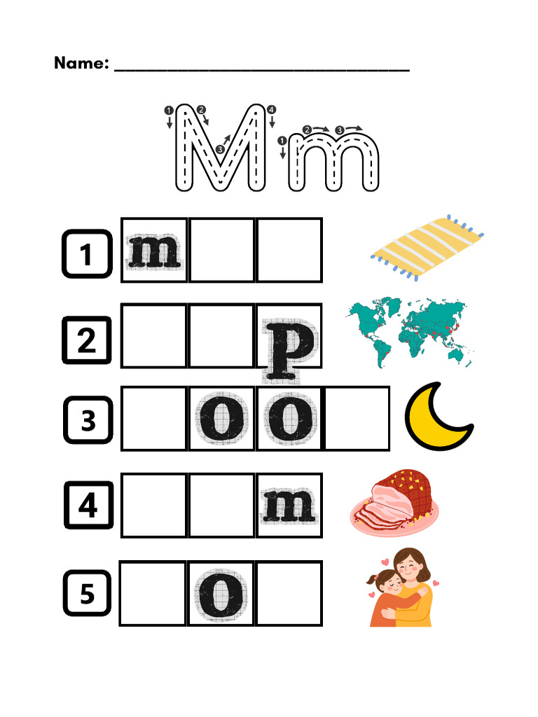Letter M | PDF