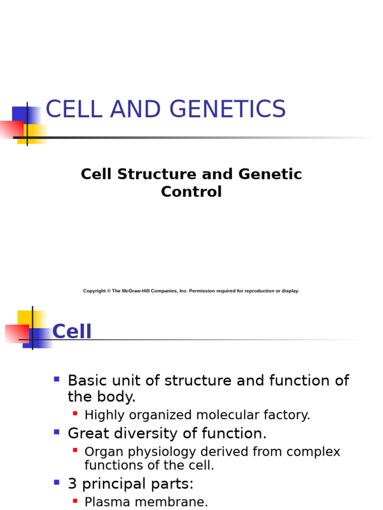Cell Structure and Genetic Function | PDF | Translation (Biology) | Rna