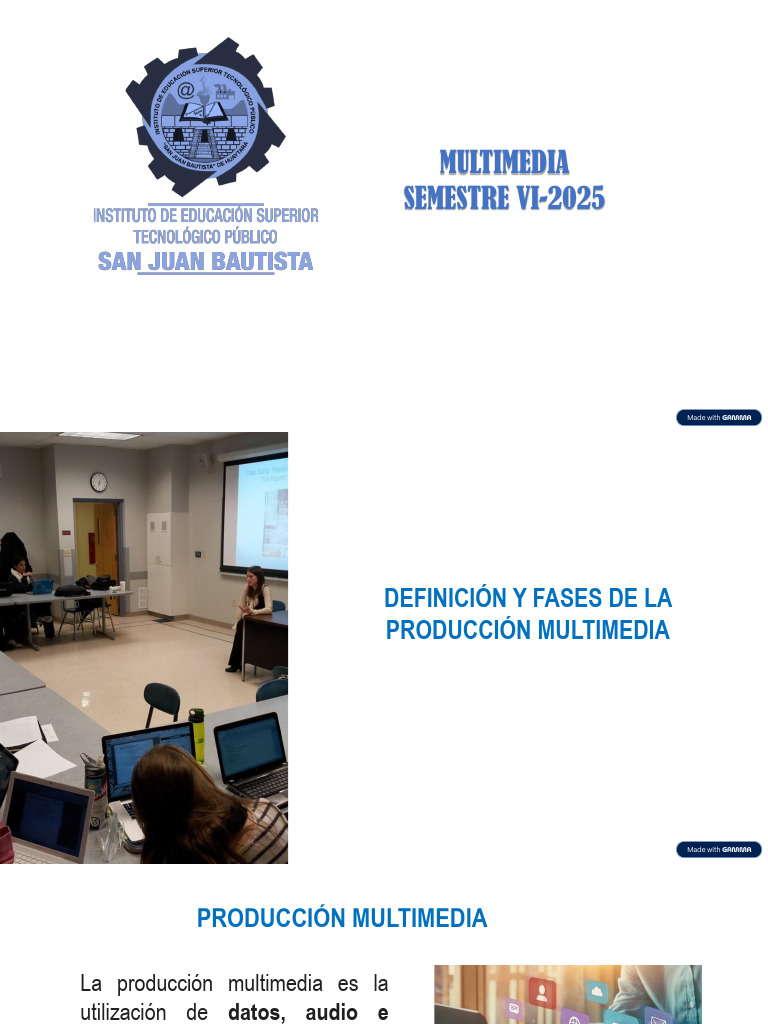 05 Definicion-y-Fases-de-la-Produccion-Multimedia | PDF | Multimedia