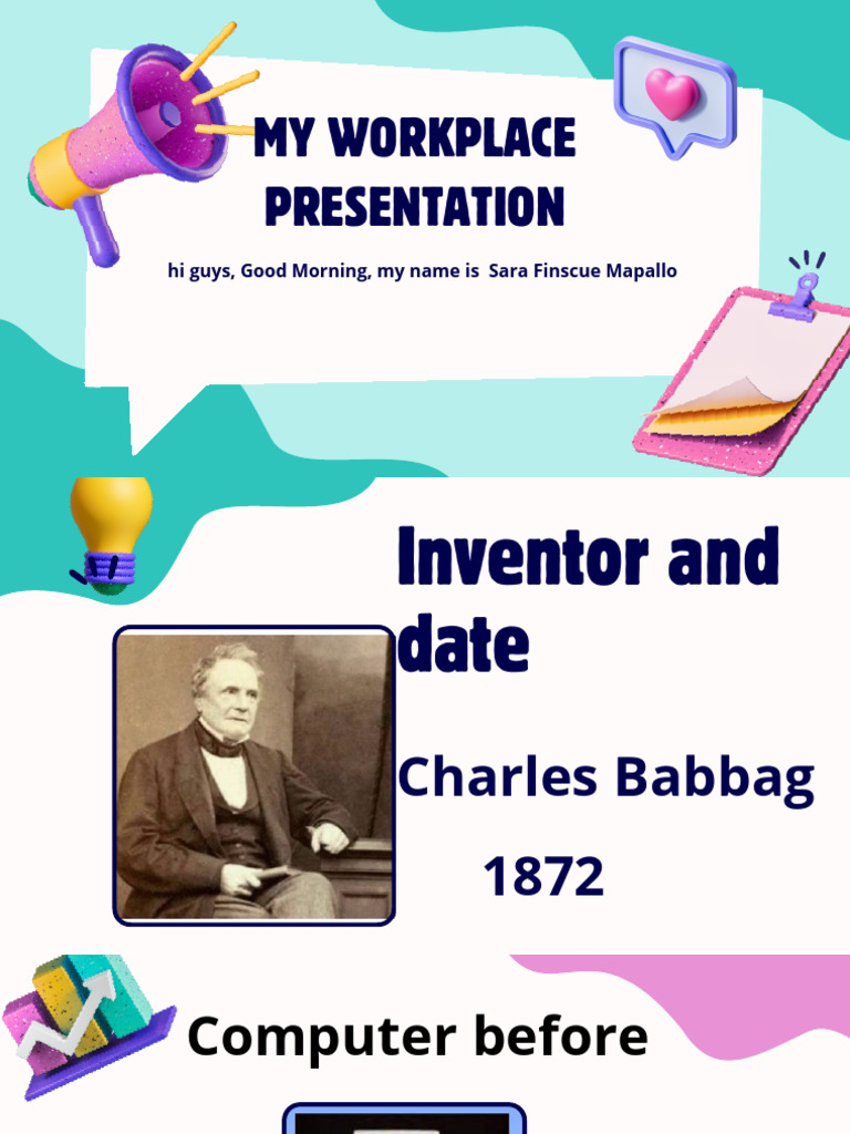 My Workplace Presentation | PDF
