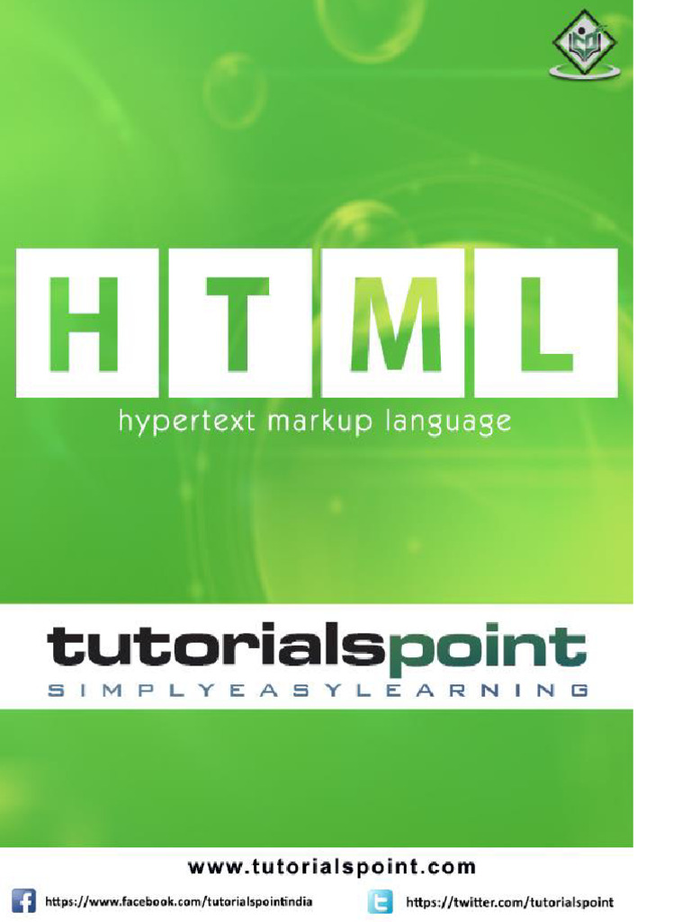 HTML Detailed | PDF | Html Element | Html
