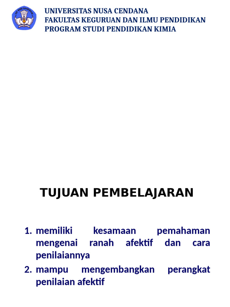 3a. PENYUSUNAN INSTRUMEN NON TES-AFEKTIF | PDF