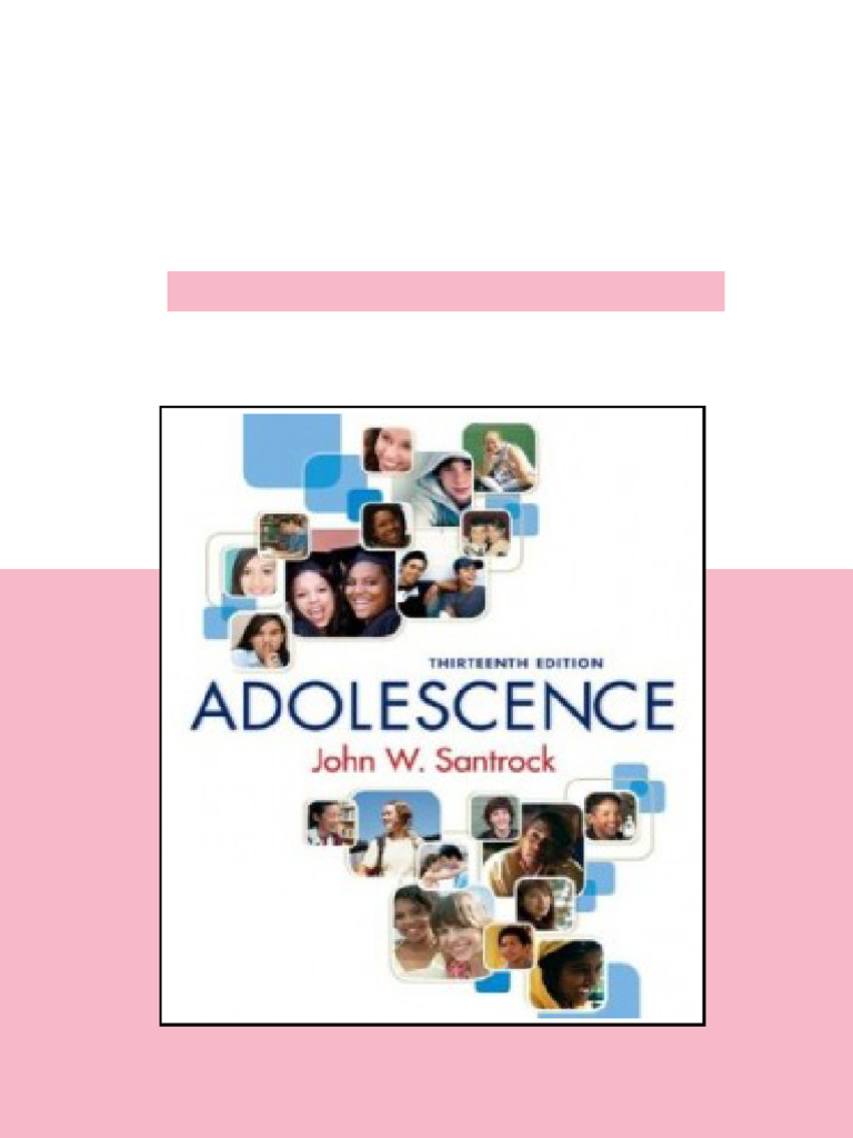 Test Bank for Adolescence, 13th Edition : Santrock - test bank and ...