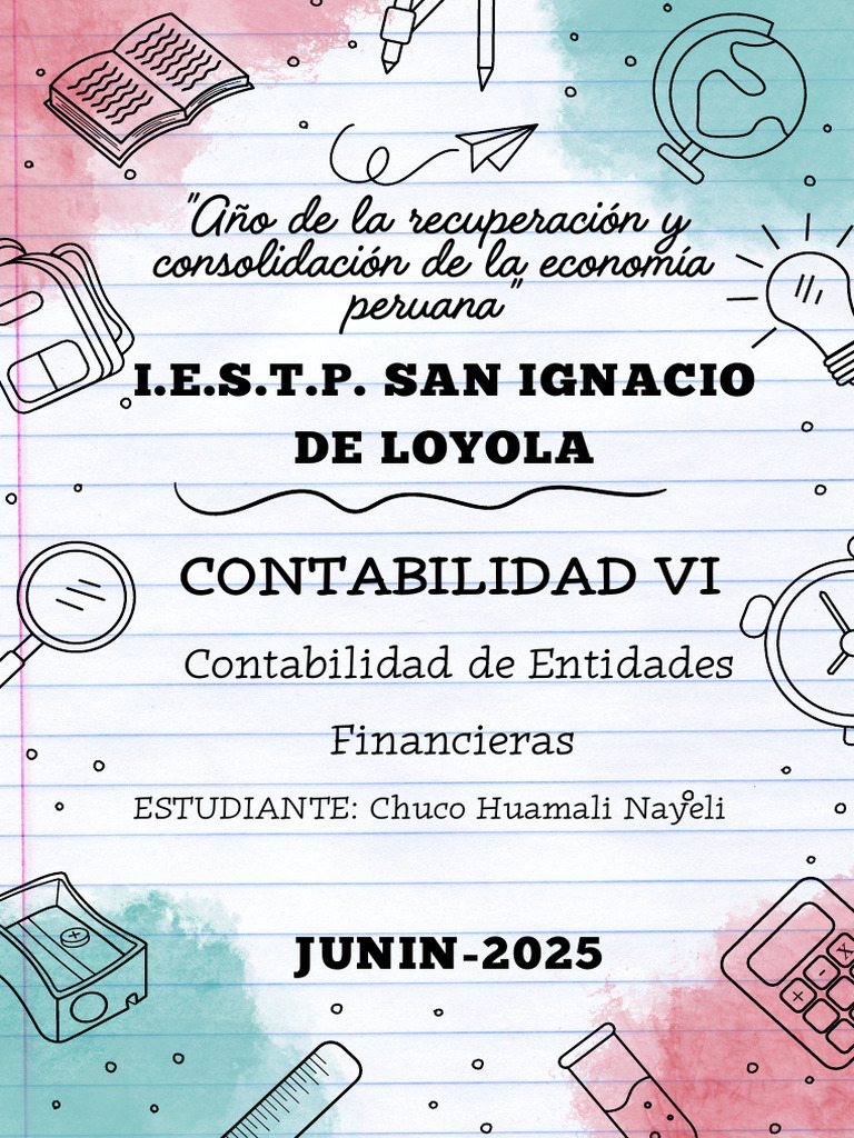 Documento A4 Portada Carátula de Propuesta Creativa Doodle Acuarela ...