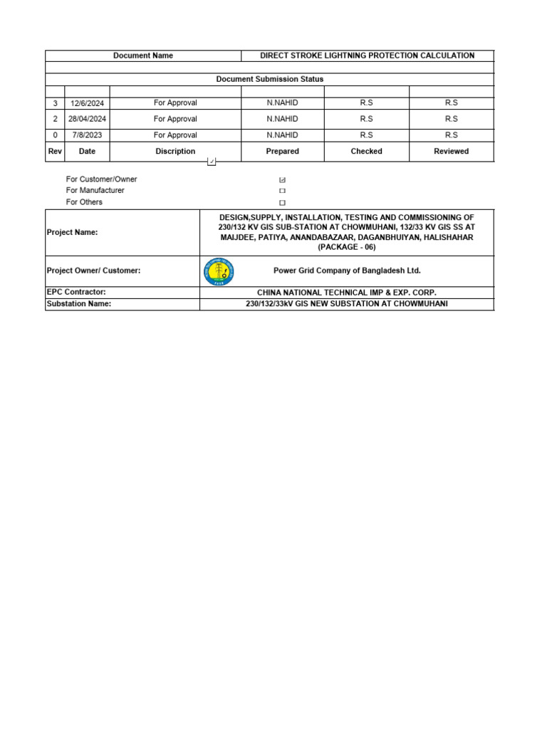 Chowmuhani DSLP Calculation | PDF | Electricity | Electromagnetism