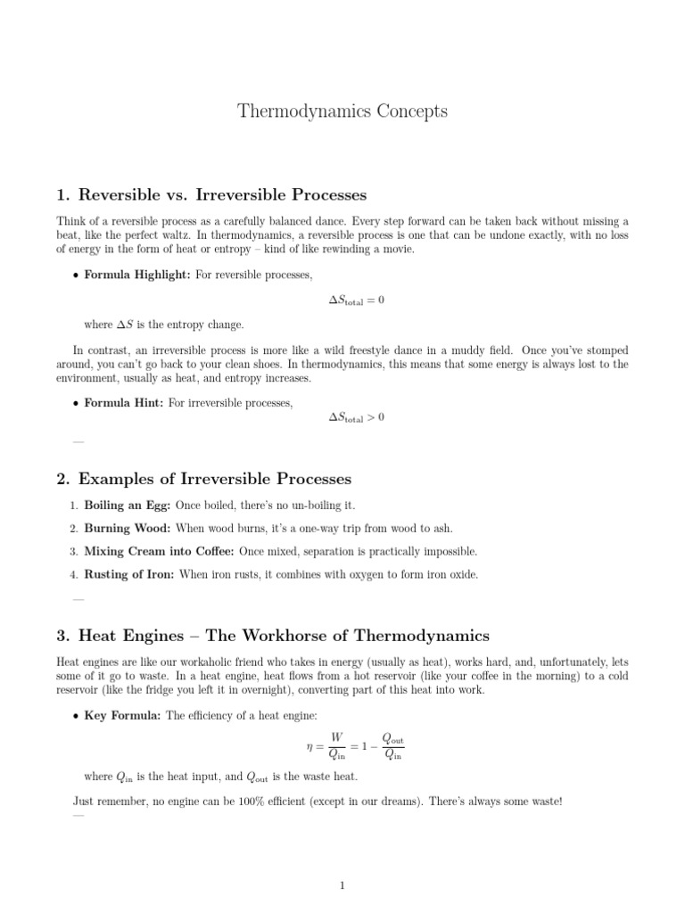 Heat and Thermodynamics (1) | PDF | Heat | Second Law Of Thermodynamics