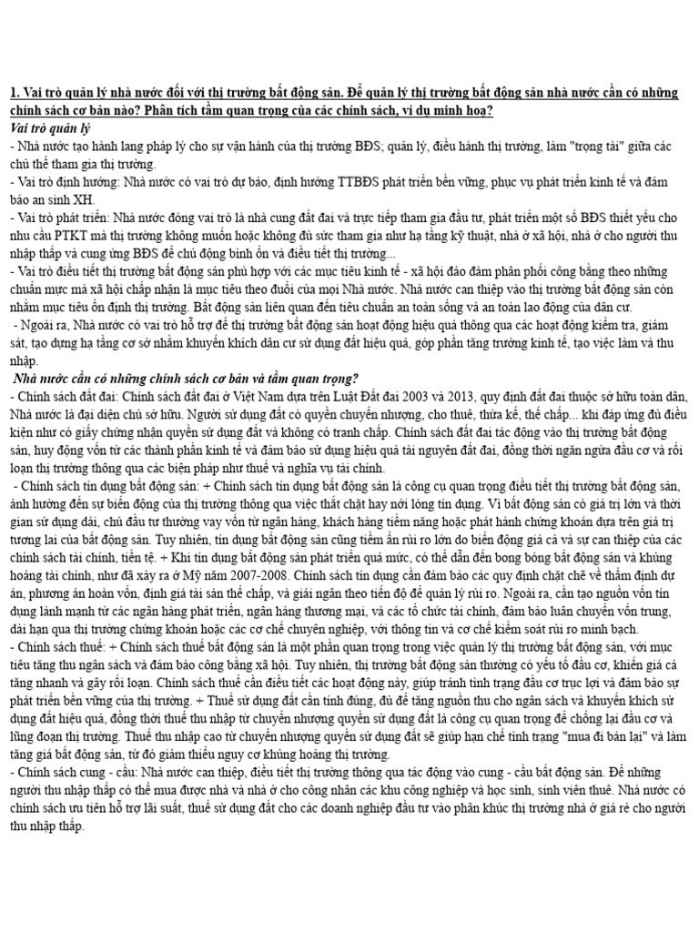 Bất động sản | PDF