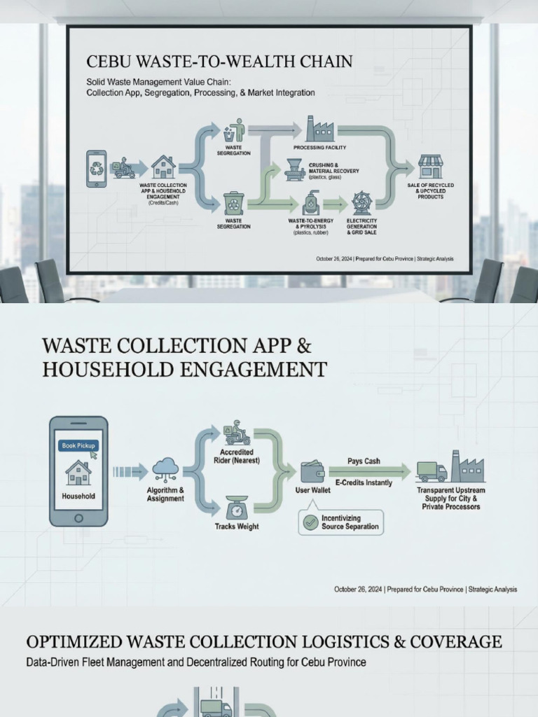 Cebu Waste-to-Wealth Chain | PDF