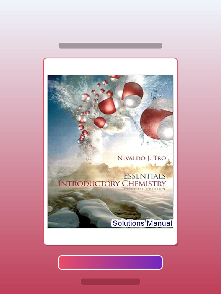 Test Bank for Introductory Chemistry 4th Edition Tro Exam Prep | PDF ...