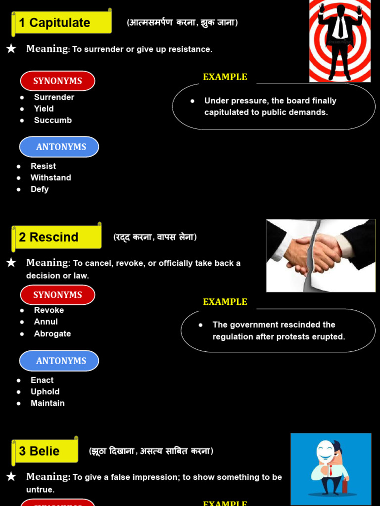 Daily Vocabulary 15 - 12 | PDF