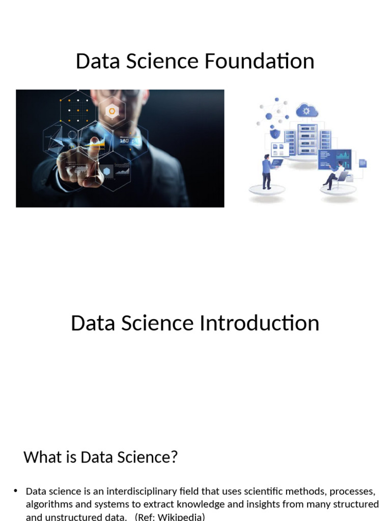 1. Machine Learning Foundation | PDF | Machine Learning | Data Science