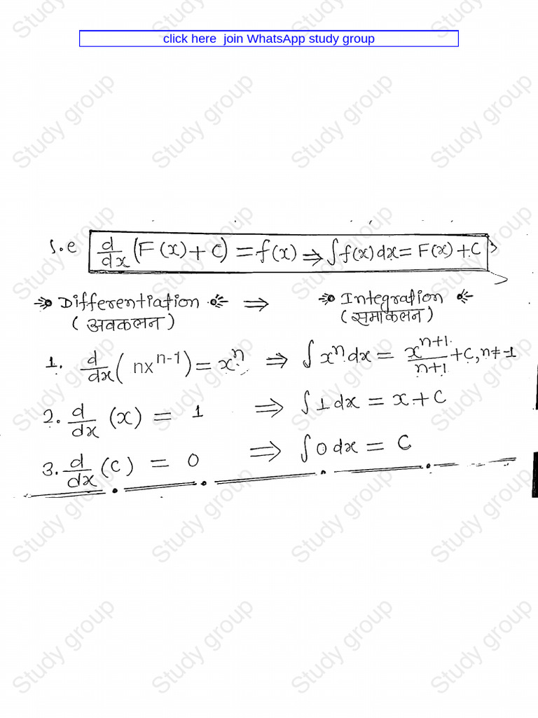 Applied Mathematics 2nd Integration All Formulas PDF | PDF