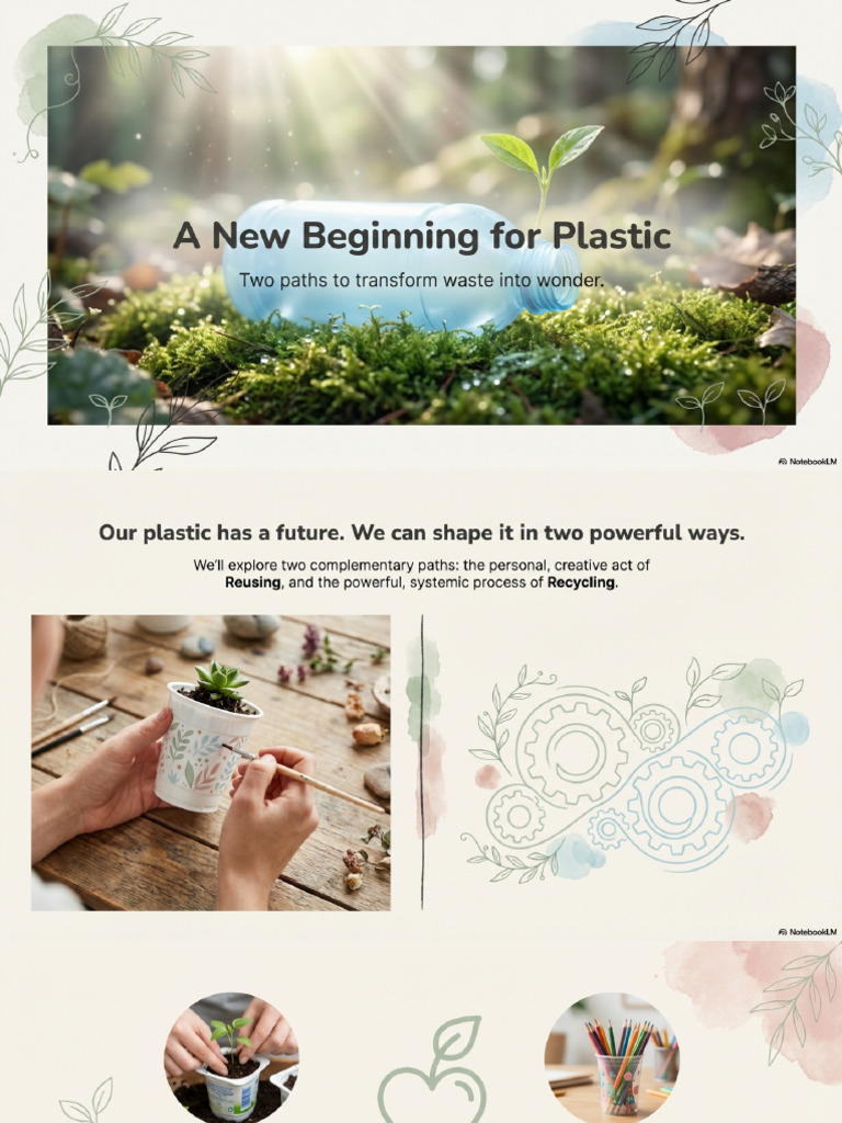 Plastic Transformation Reuse Recycle | PDF
