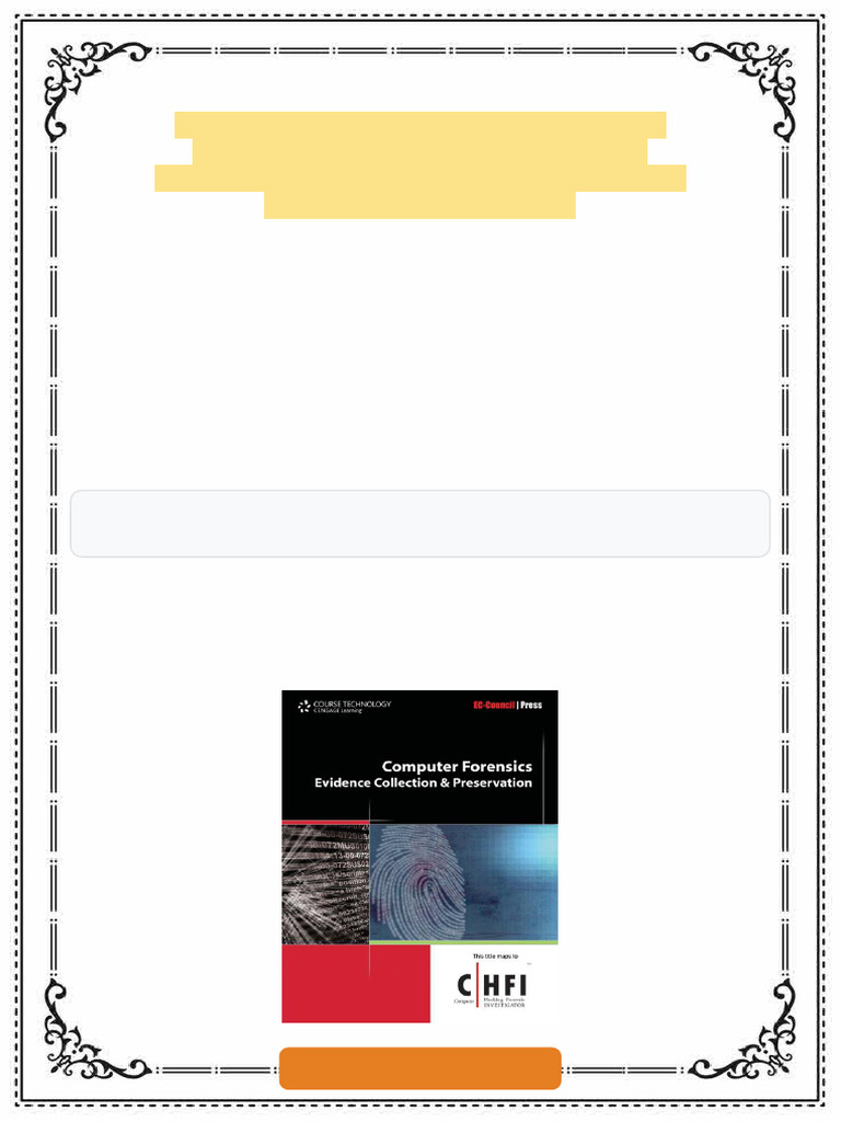 Investigation Procedures and Response With Access Code 1 Computer ...
