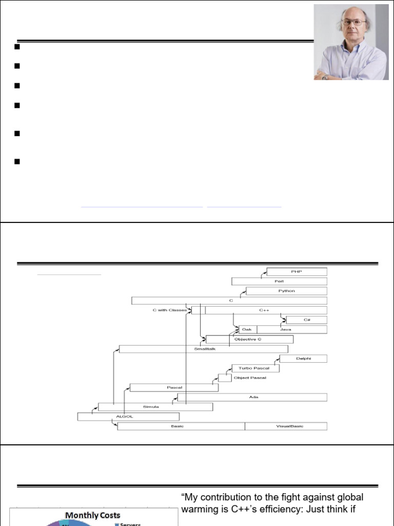 OOP_02_2_Cpp_History_n_Philosophy | PDF | C++ | Object Oriented Programming