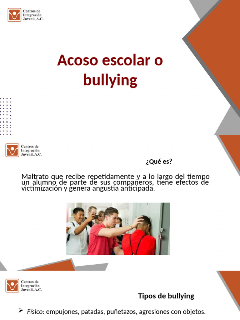 Guía sobre el acoso escolar y sus efectos | PDF | Abuso infantil | Agresión
