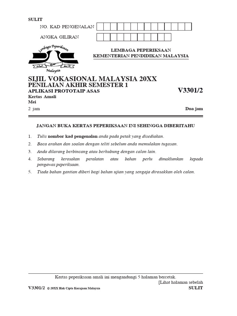 1.format SVM - MPPV & Instrumen Contoh | PDF