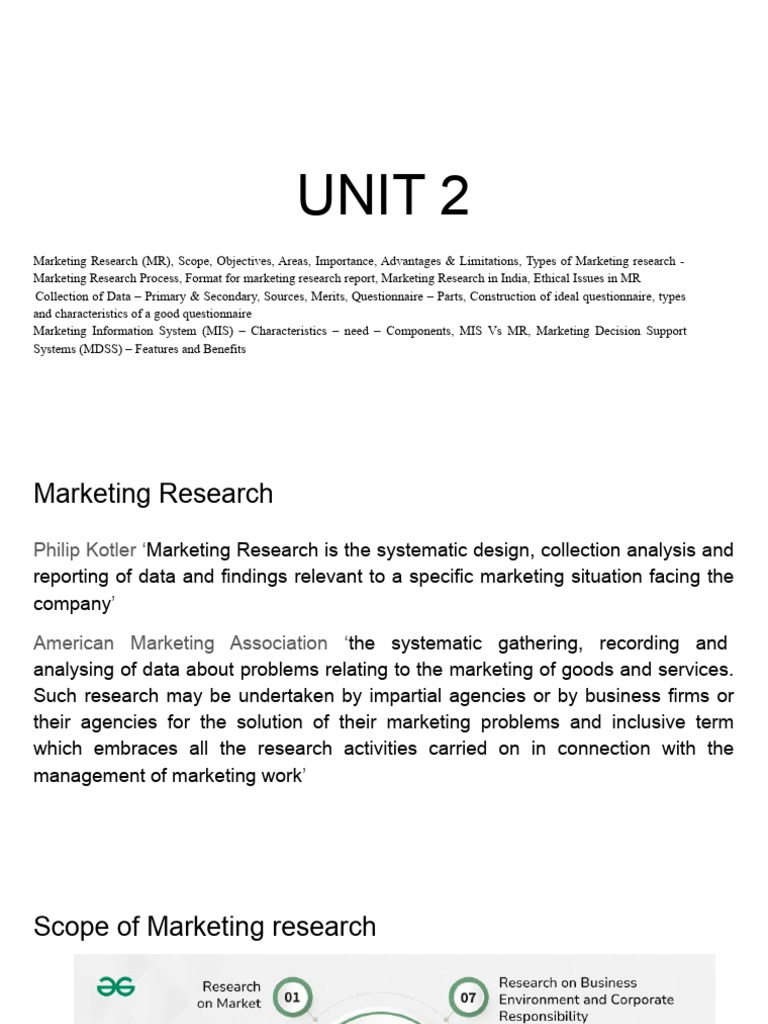 Comprehensive Guide to Marketing Research | PDF | Marketing | Marketing ...