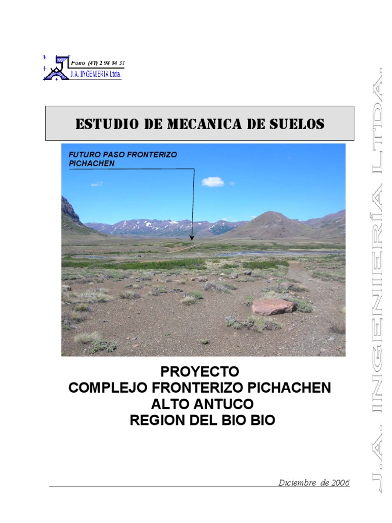 Informe Mecanica de Suelos | PDF