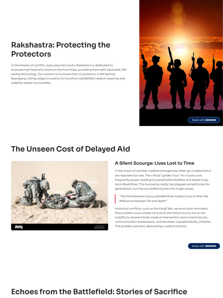 Smart First Aid Band for Soldiers | PDF | Communication | Global ...