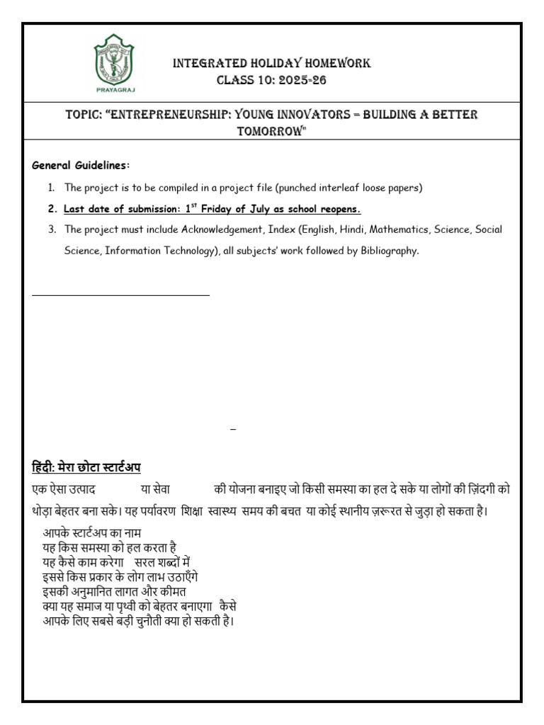 Class10 Summer Holiday Homework | PDF | Chemical Reactions | Corrosion