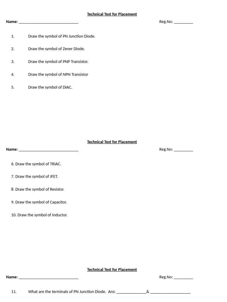 EEE Test 2 | PDF