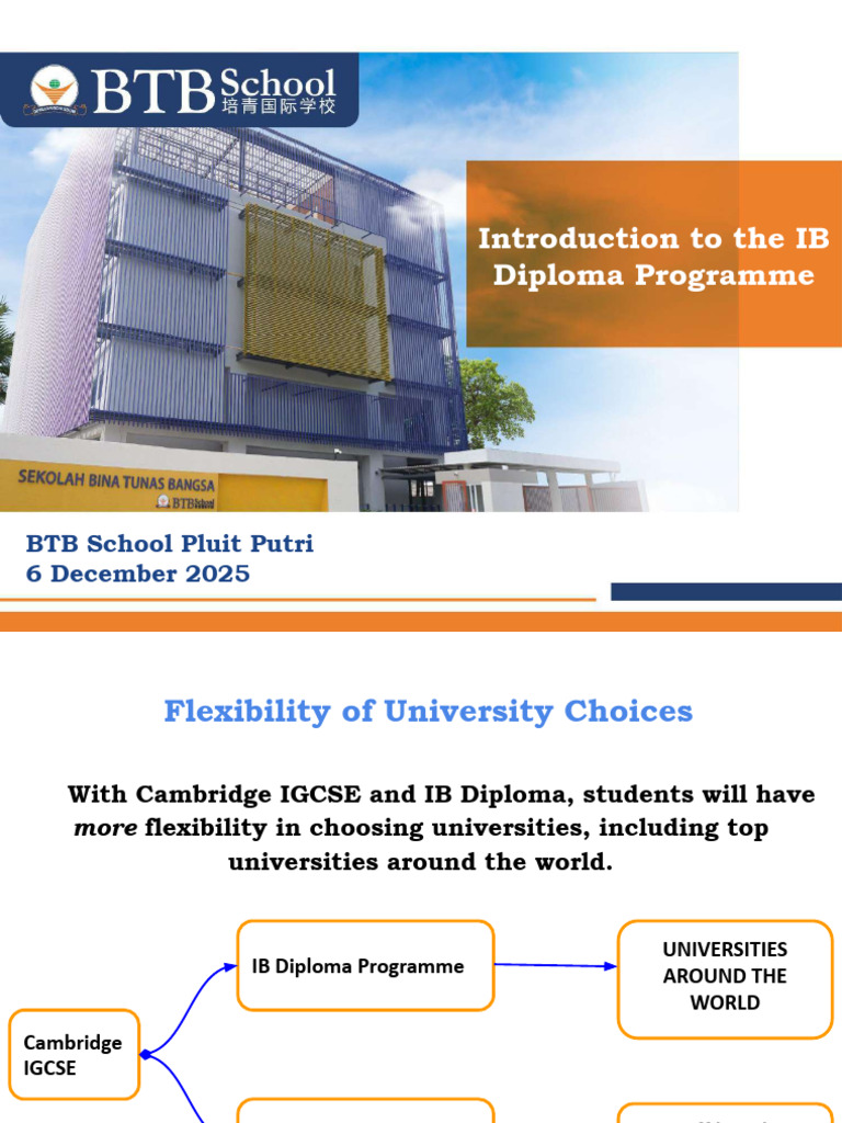 IB Diploma Programme Overview and Benefits | PDF | Educational Stages ...