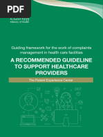 National Complaints Management Guideline | PDF | Governance | Patient ...