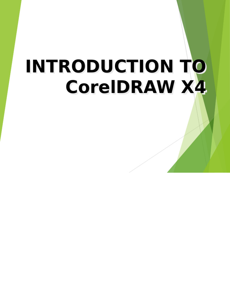 CorelDRAW X4: Vector Drawing Guide | PDF | Computer Graphics | Computing