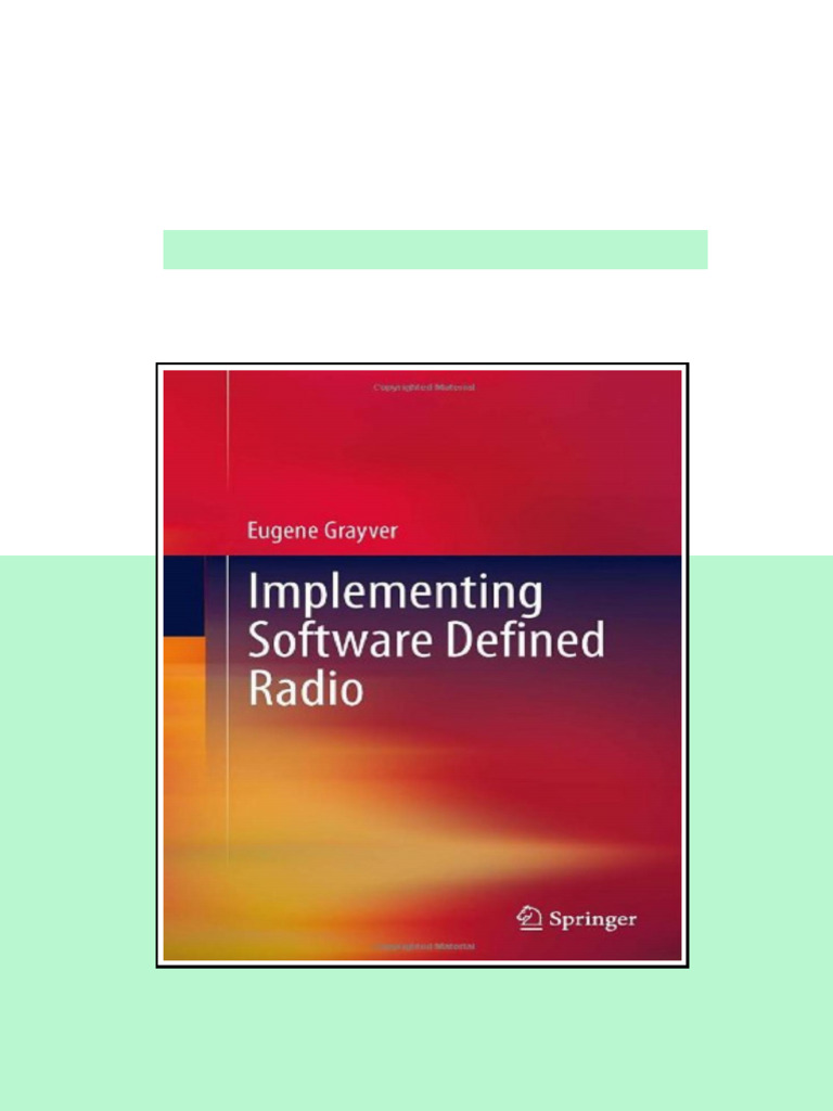 Implementing Software Defined Radio Ready to Read | PDF