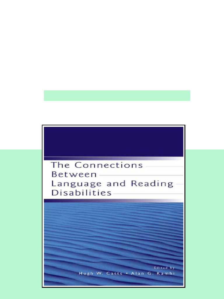 (Ebook) The Connections Between Language and Reading Disabilities by ...