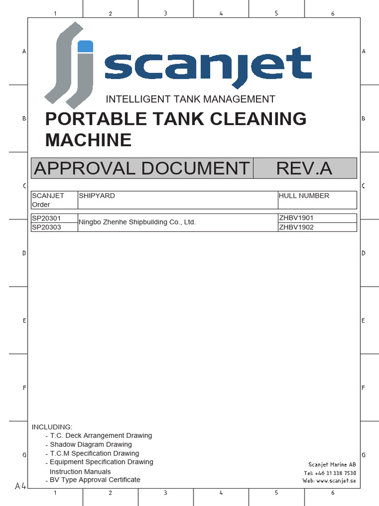 SC 15TW Portable Tank Cleaning Manual | PDF | Filtration | Pressure
