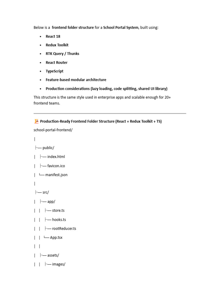 SPS Project Folder Structure | PDF | Web Development